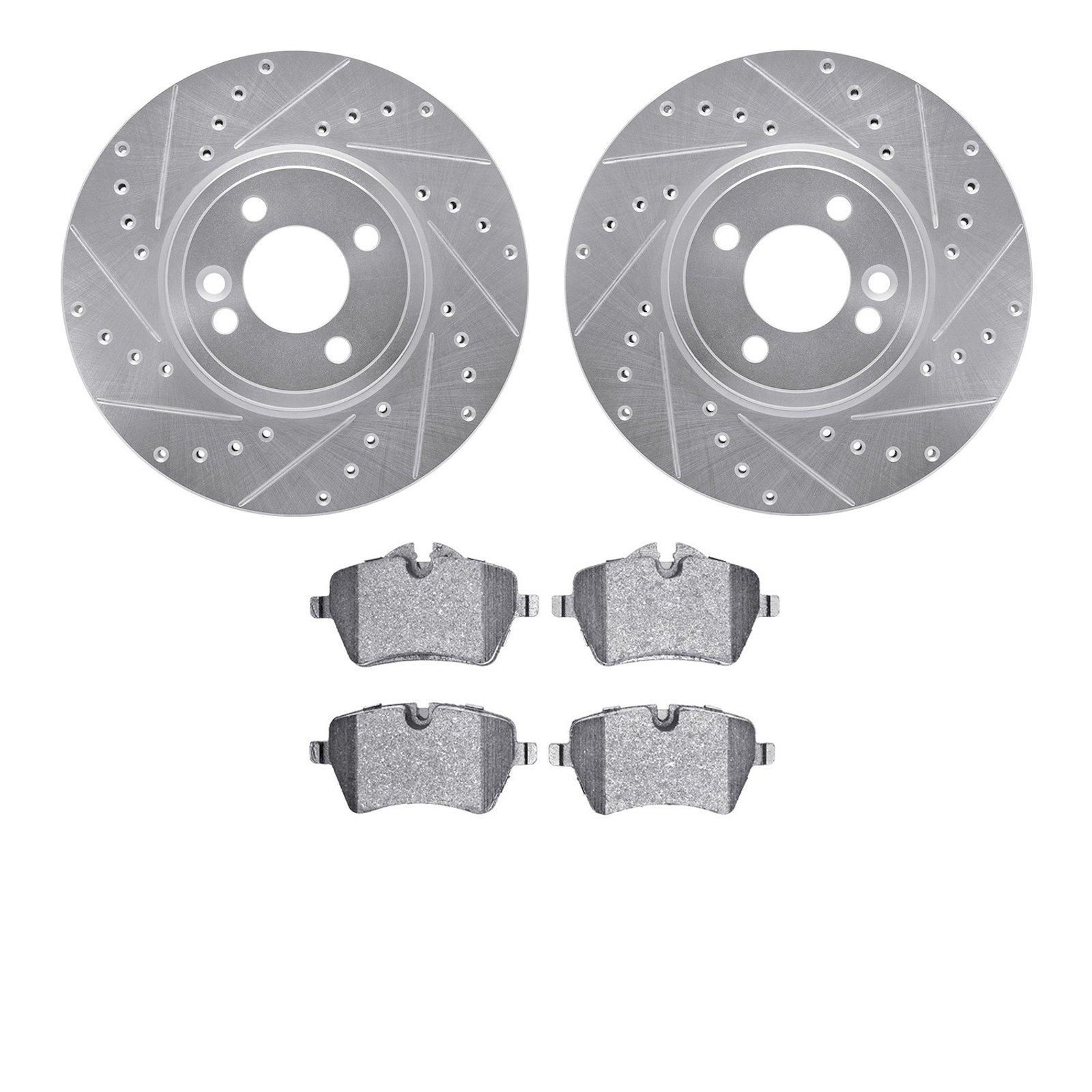 Dynamite Friction 7502-32001 Disc Brake Kit - Front