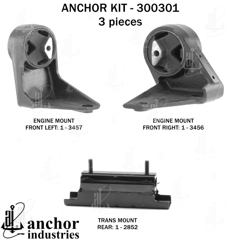 Anchor Engine Mount Kit 300301 for Dodge Ram 2500 3500 – PartCatalog